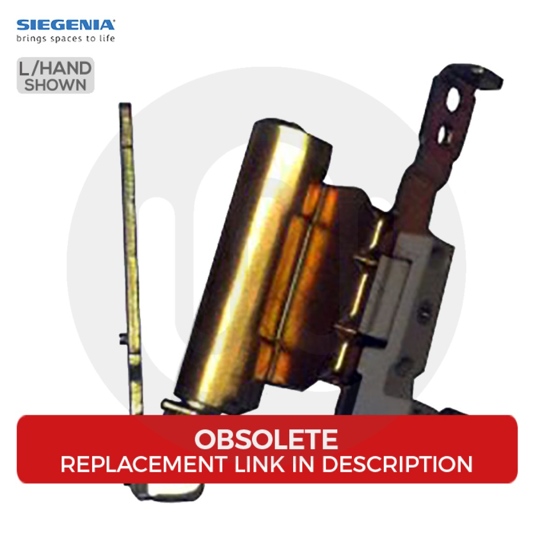 Siegenia Bottom Hinge - Rebated