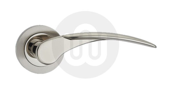 Apollo Lever Handle on Rose