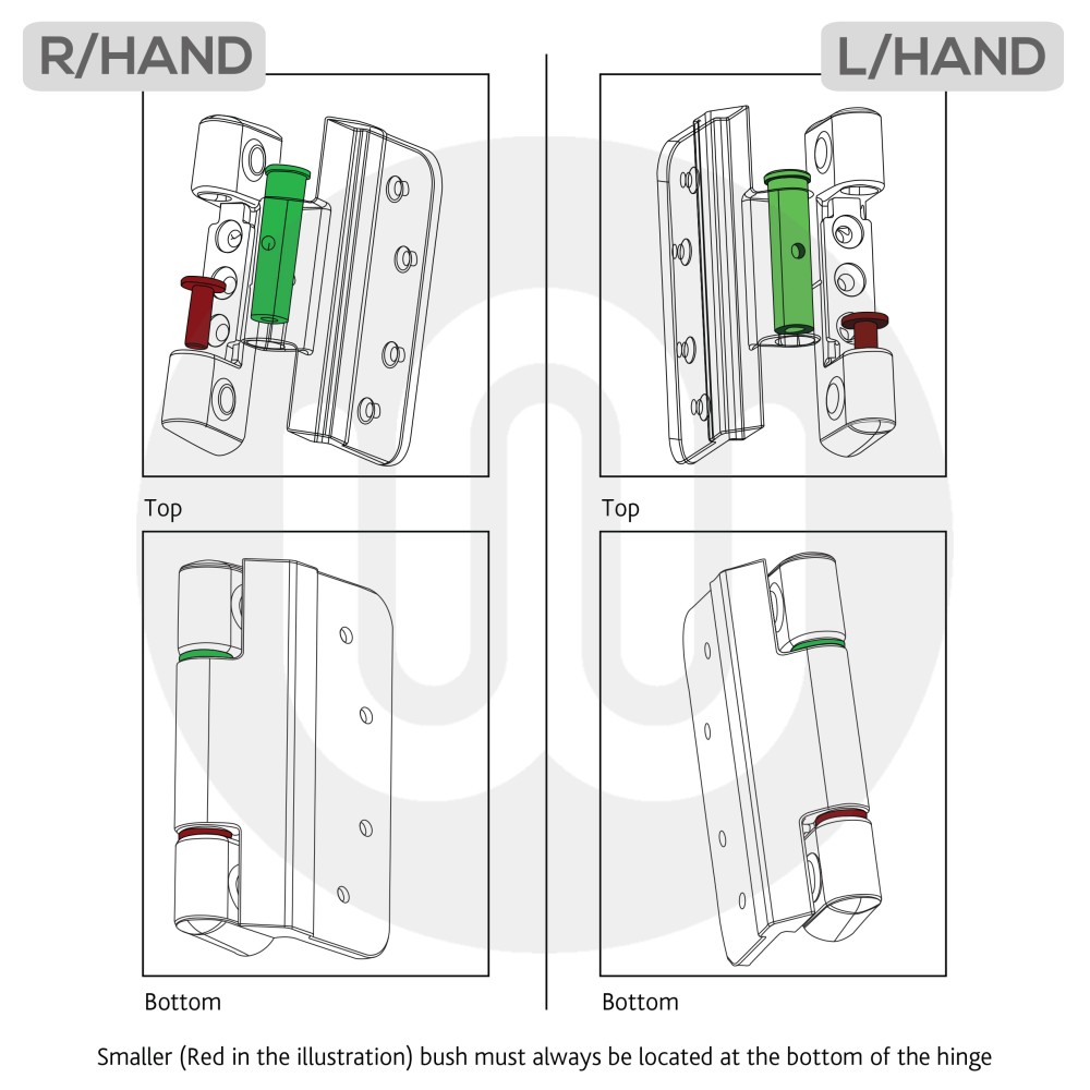 Fab & Fix Haven Intelligent Strength Composite Door Hinge
