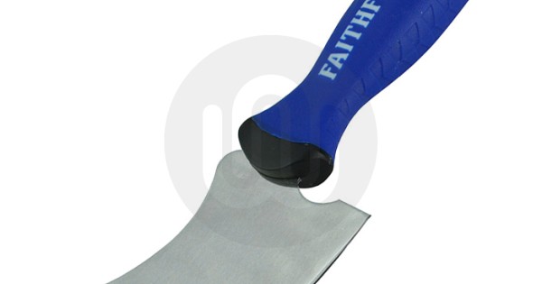 Faithfull Soft-Grip Window Knife - Quarter Moon
