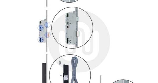 GU Secury Automatic Lock for UPVC Doors