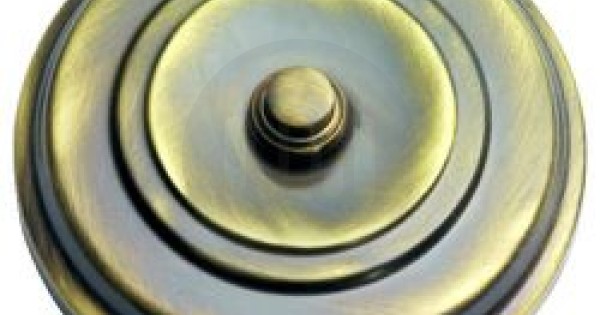 Circular Bell Push with Concealed Fixings