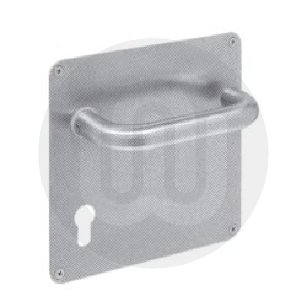 Large Pull Handle on Plate