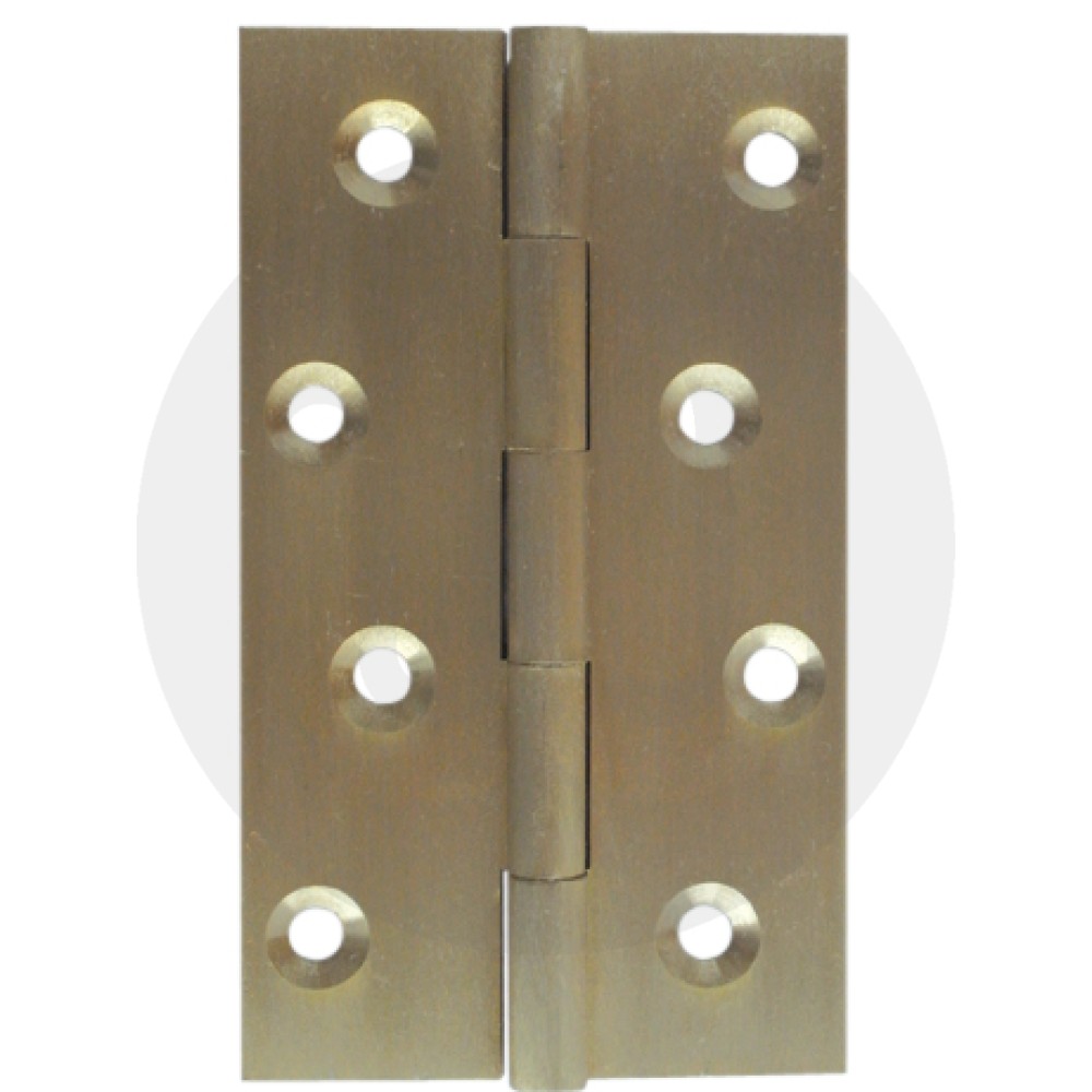 Solid Drawn Self Colour Brass Hinge - 21mm