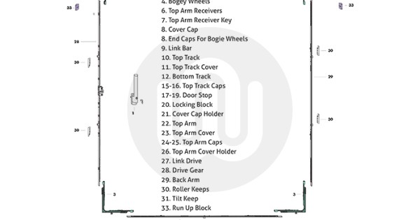 Full Tilt & Slide Repair Kit