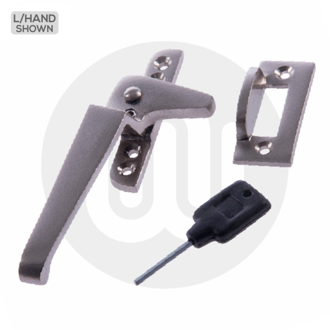 Straight Casement Fastener - Locking