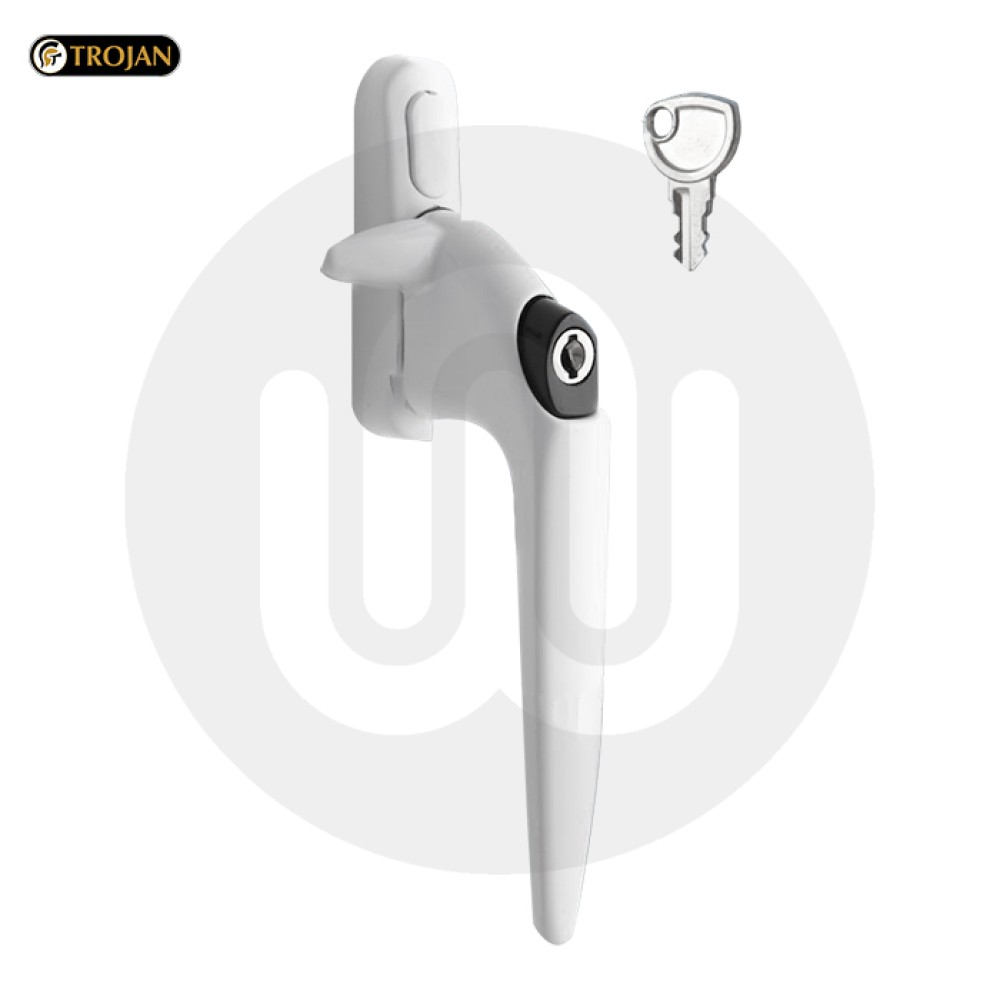 Trojan Cockspur Window Handle - Locking