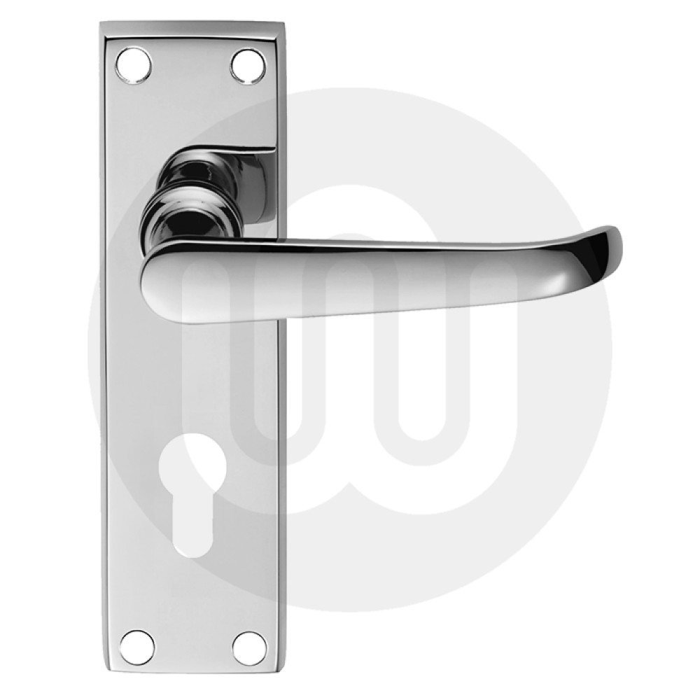 Euro Timber Handle - Long Plate