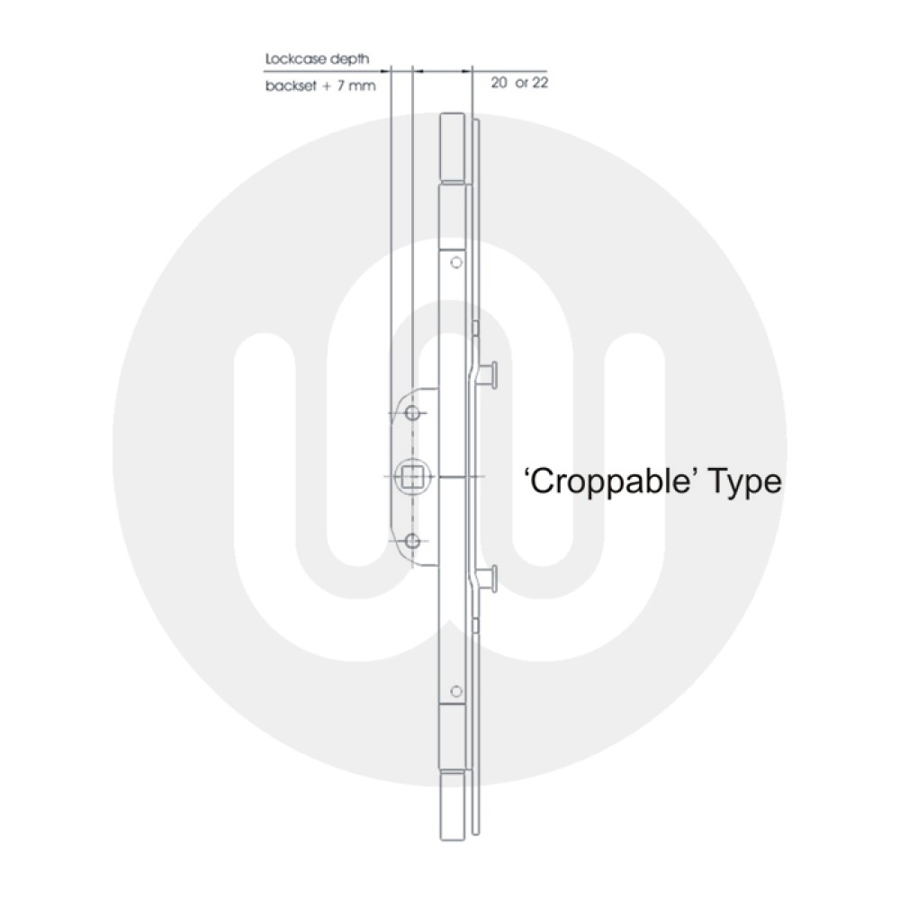 Maco MACH II Gearbox Croppable