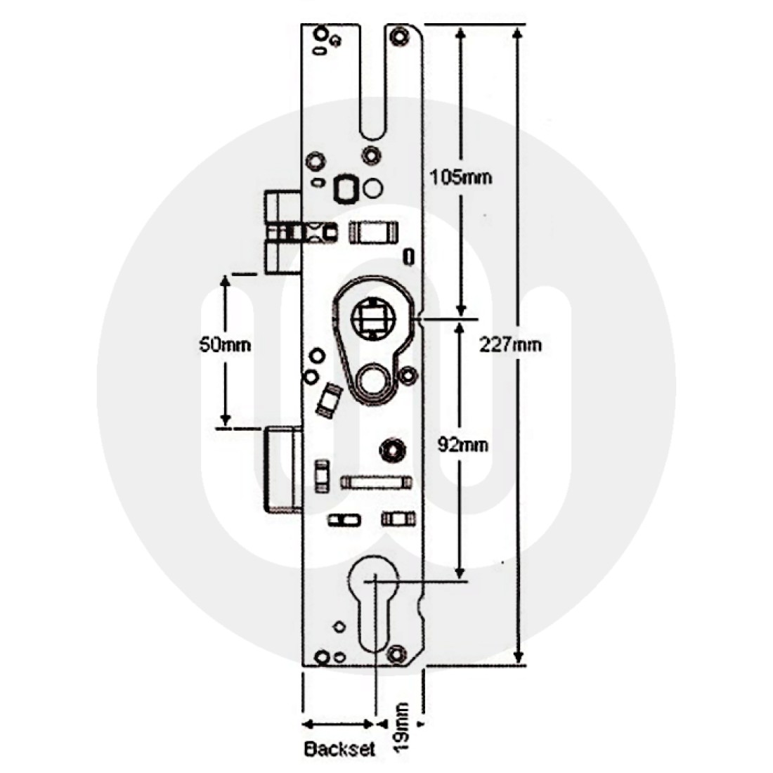 Maco New Style Centre Case