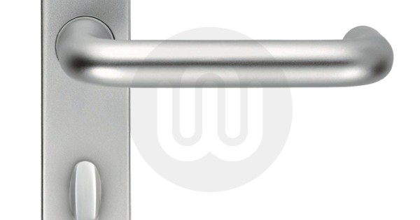 19mm Round Bar Bathroom Lockset Handle