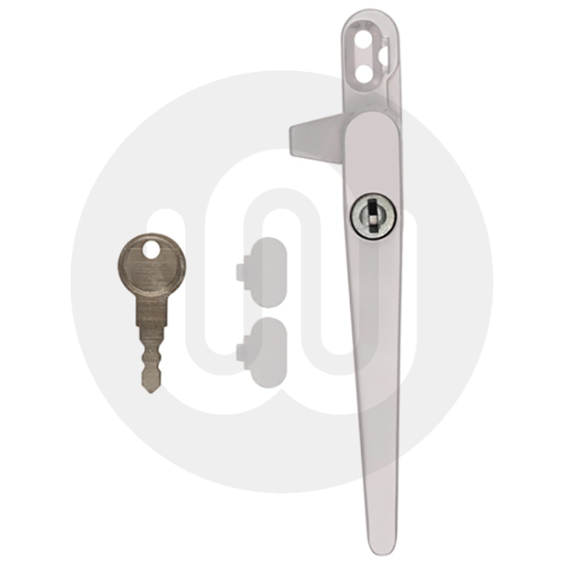 Winlock Cockspur Window Handle - Locking