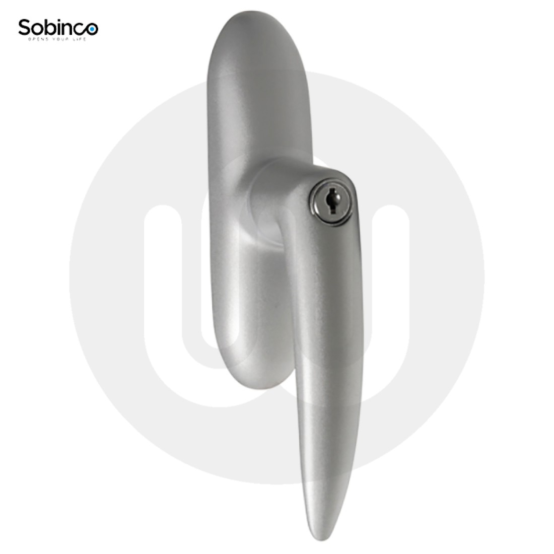 Sobinco Peg Window Handle - Locking 30000-659 CYL