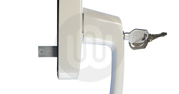 Twin Peg Aluminum Window Handle - Locking