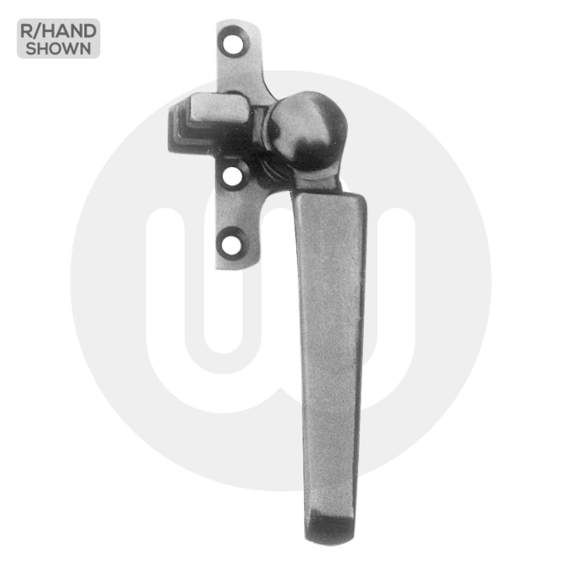 2 Point Cockspur Window Handle - Non-Locking