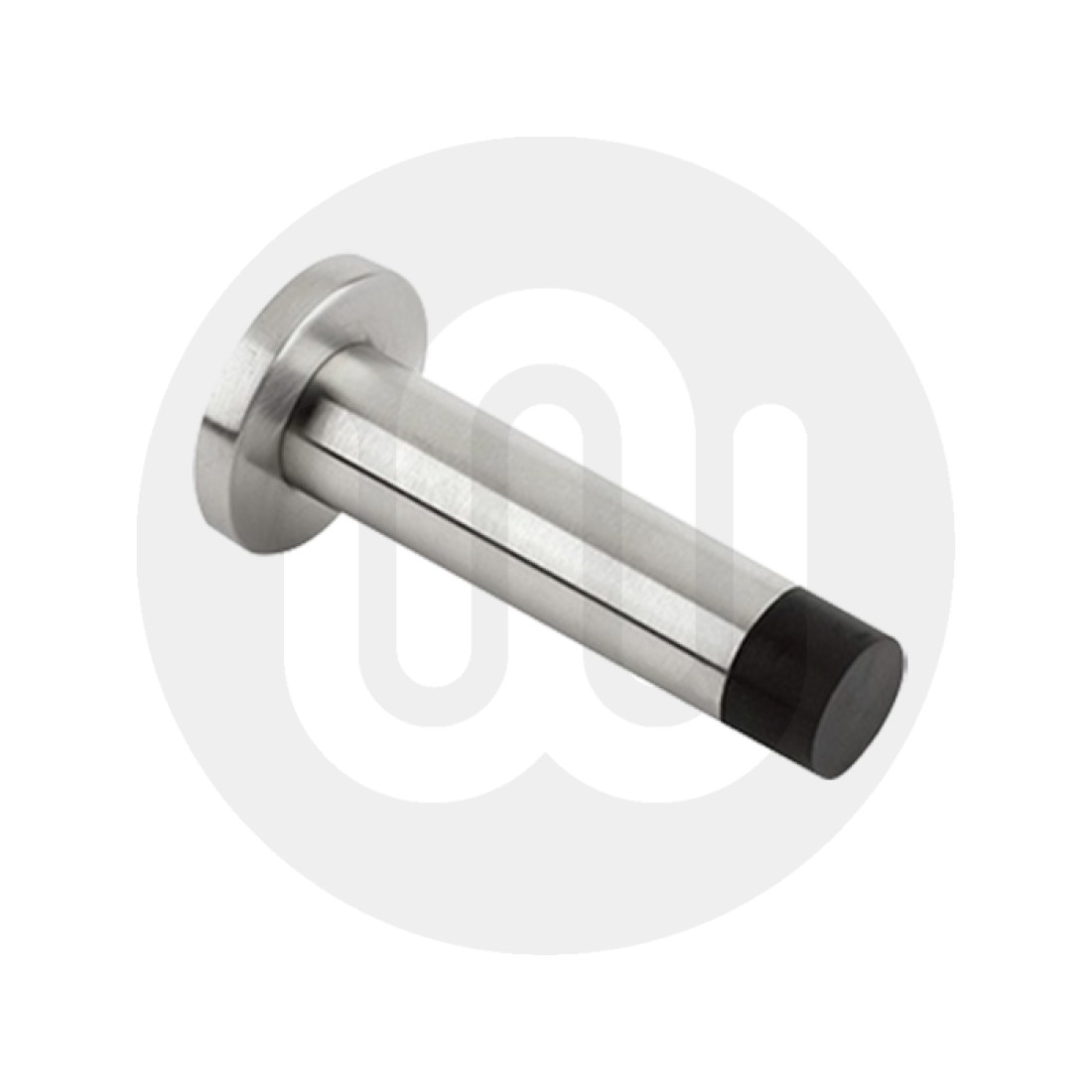 Solid Projection Door Stop with Rose