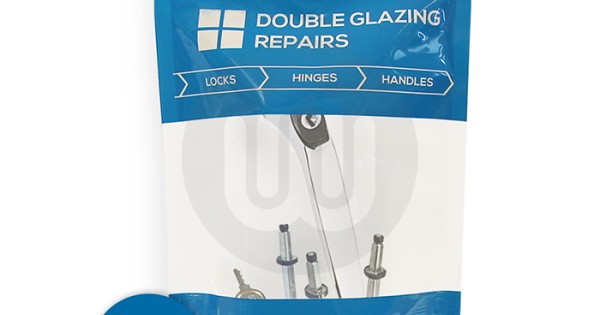 5x Chrome Inline Espag Window Handles Individually Bagged