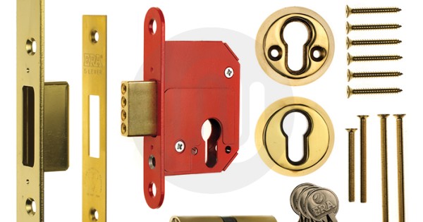 British Standard ERA Fortress Euro Deadlock Deadbolt Mortice Door Lock