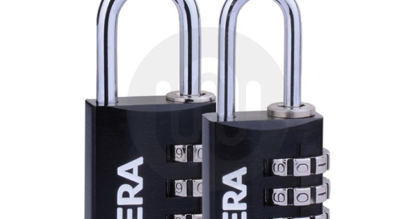 ERA Black Combination Padlock - OBSOLETE