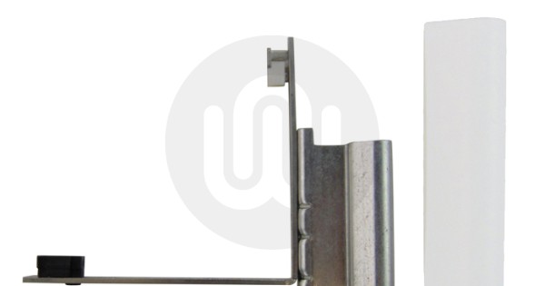 Maco Bottom Corner Hinge & Cover Rebated (Face Fix)