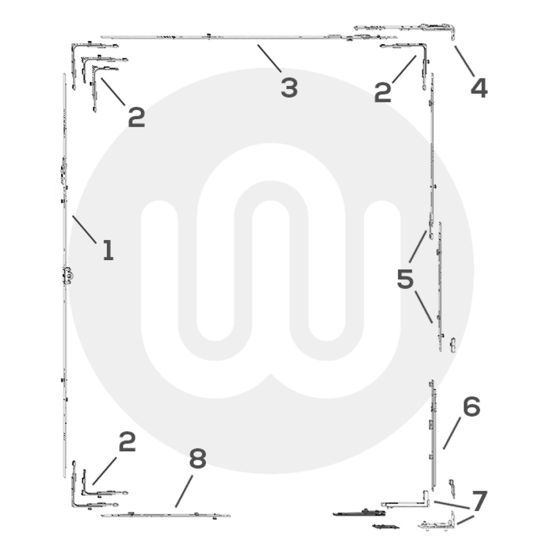 Winkhaus activPilot Select Tilt & Turn Full System (Concealed Fix)