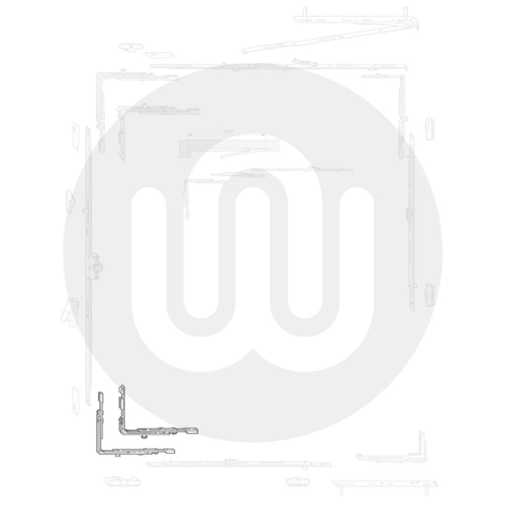 Roto Bottom Corner Drive