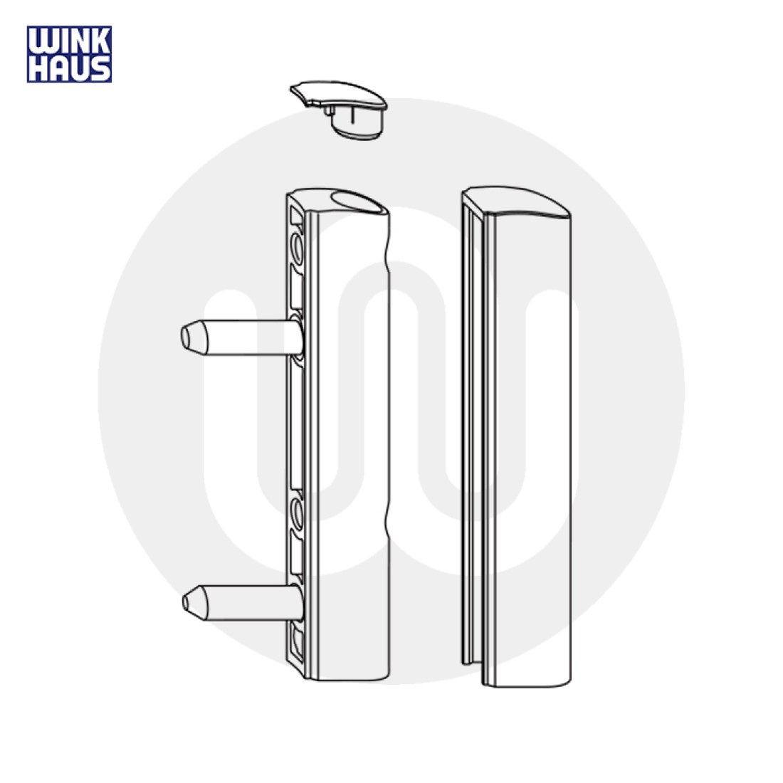Winkhaus activPilot Concept Bottom Sash Hinge (Face Fix)