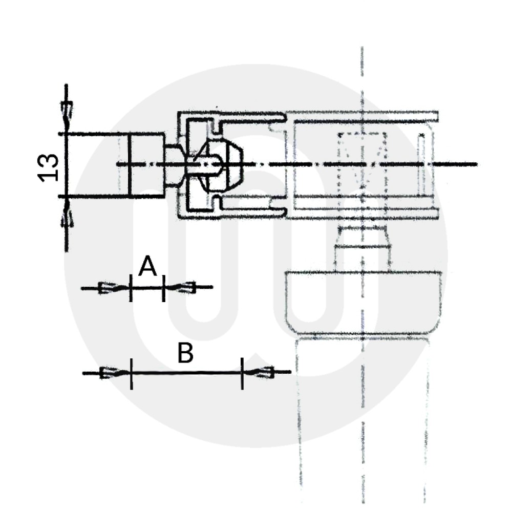 Aluminium Lift and Glide Locking Pins