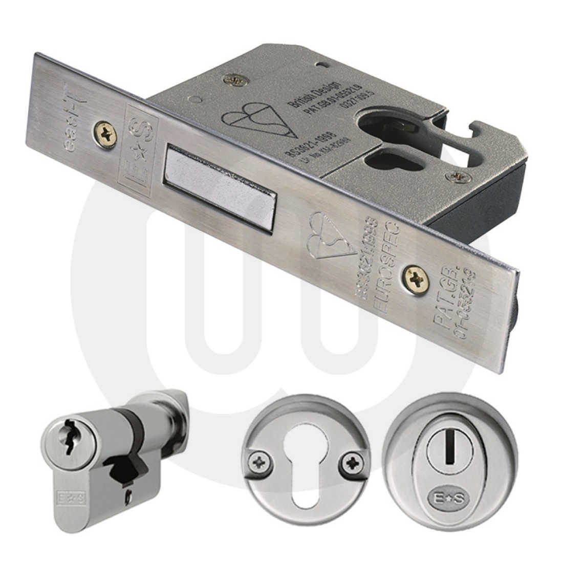 Euro Deadlock & Thumbturn Cylinder BS8621