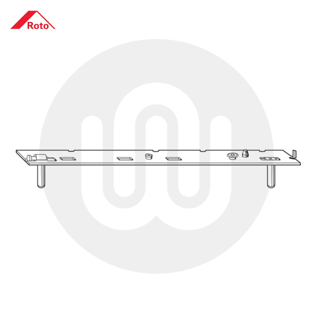 Roto NT 'R' Royal Pivot Rest