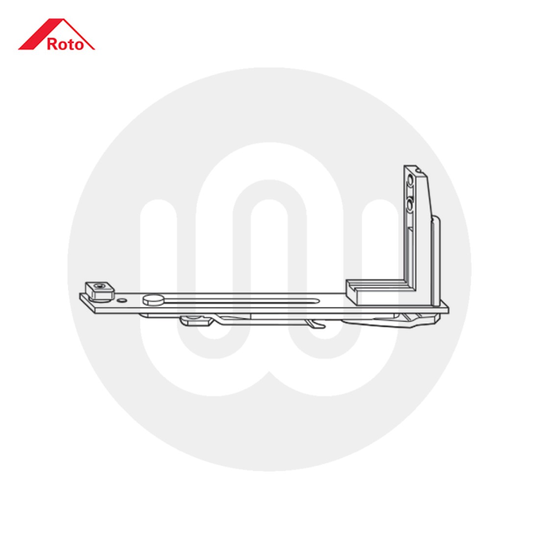 Roto NT 'R' Royal Corner Hinge