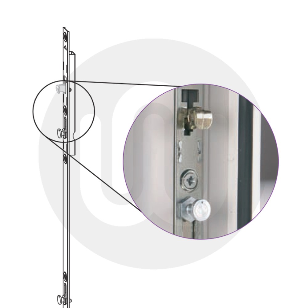 Siegenia Trident Espag Rod Espagnolette