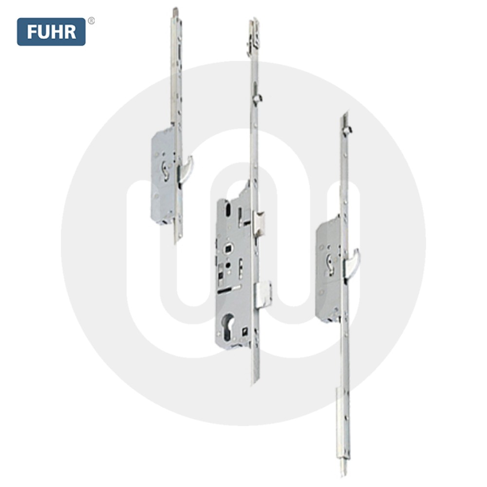 FUHR 856 Type 6 French Door Lock - 2 Hook 2 Roller FHFDL