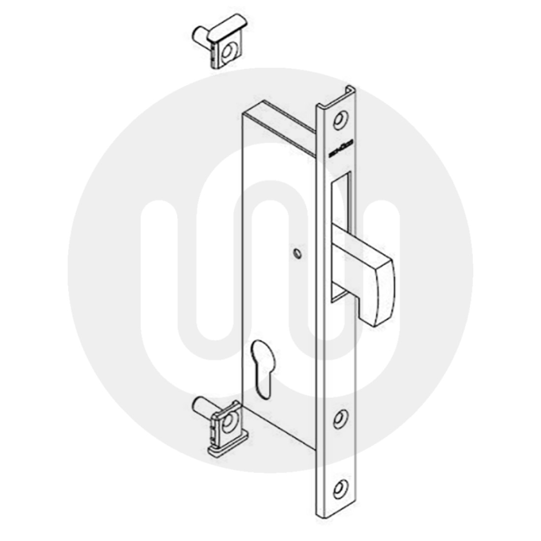 Schuco Schueco Claw Bolt Lock
