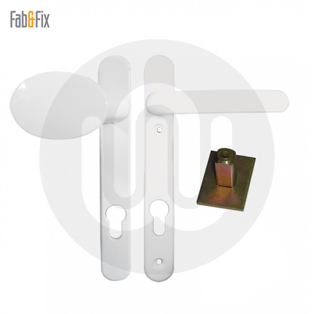 Fab & Fix Windsor Inline Lever/Fixed Pad 92PZ/92PZ Door Handle ...