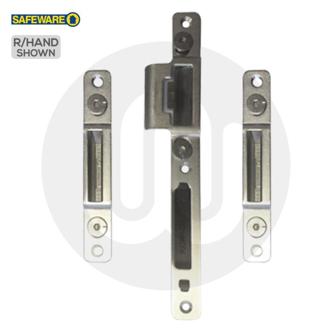 Safeware Composite Door Keep Set