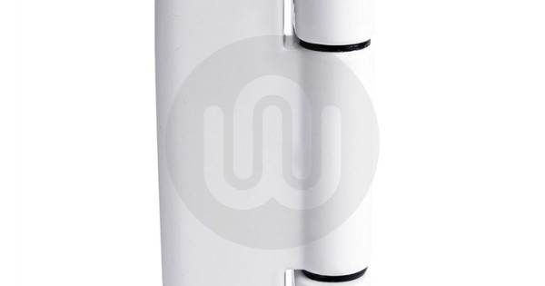 Yale UPVC White Adjustable 100mm Butt Hinge for Profile 22 Doors