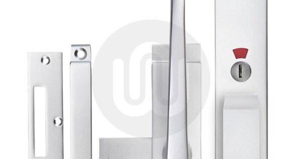 Toilet Door Lever Lock Facility Indicator Reversible