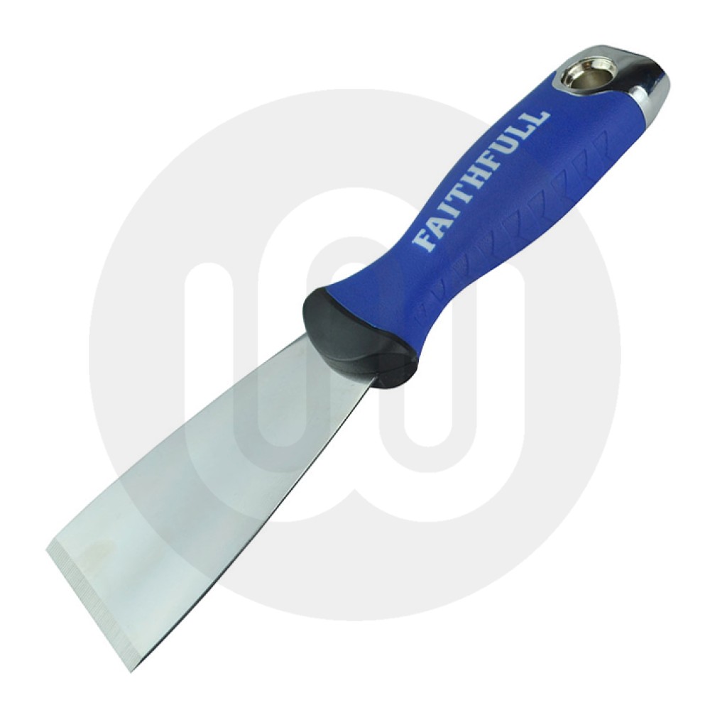 Faithfull Soft-Grip Thick Blade Bead Knife 50mm