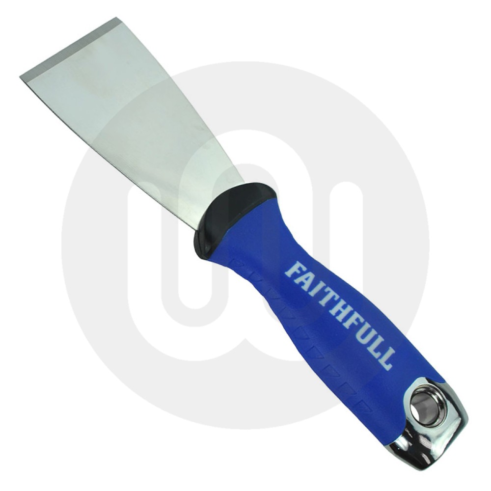 Faithfull Soft-Grip Thick Blade Bead Knife 50mm