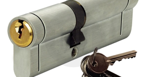 Simplefit 6-Pin Anti-Snap Anti-Pick Dual Finish Cylinders 5 Keys