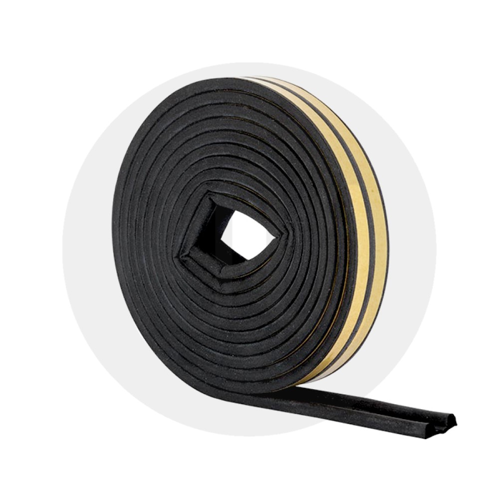 Self-Adhesive EPDM P Profile Rubber Seal for Doors & Windows