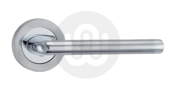 Foko Lever Handle on Rose