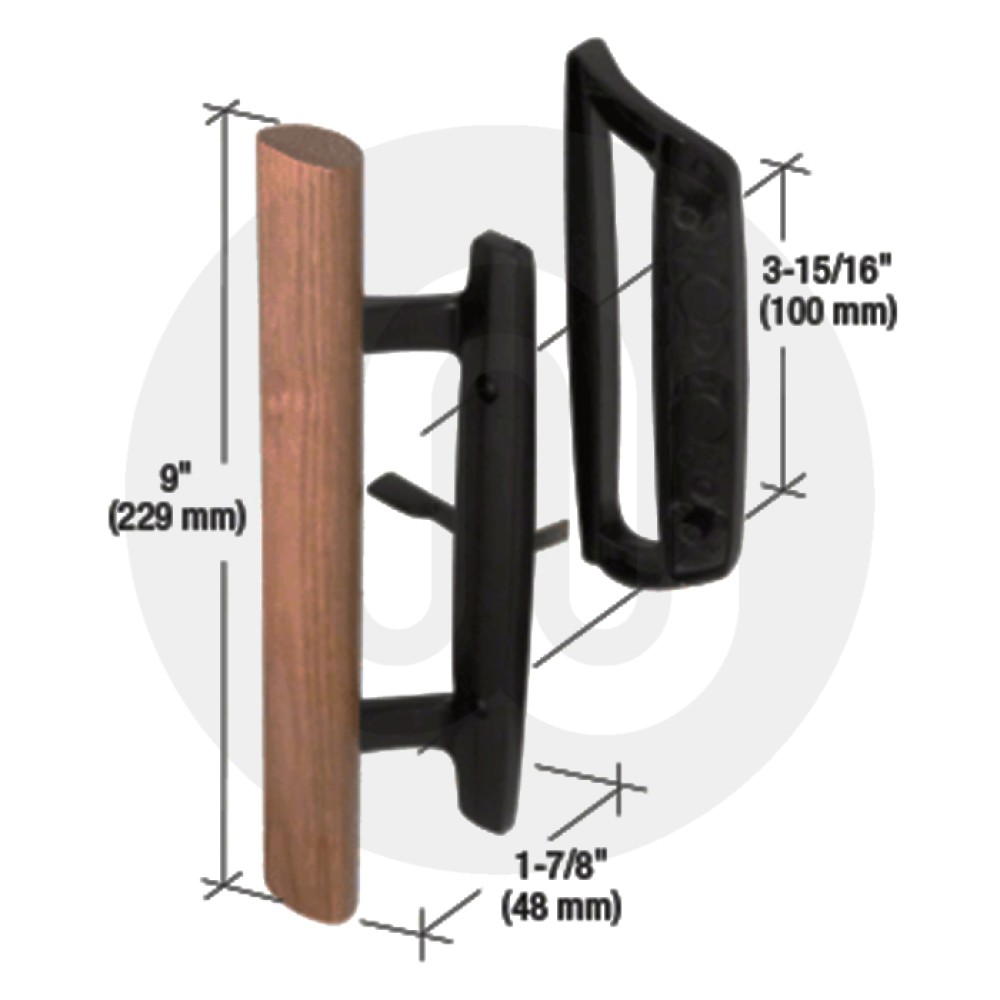 Mortice Style Patio Handle