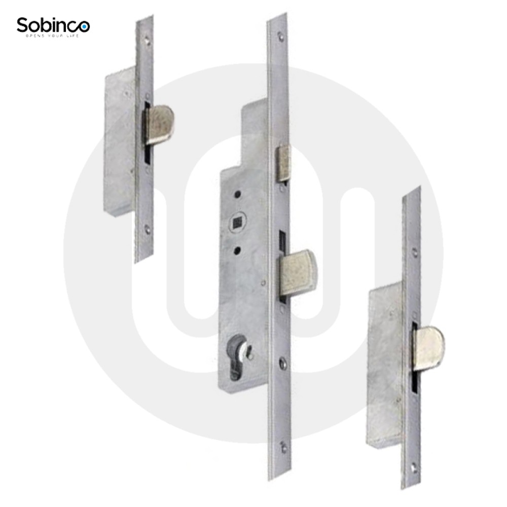 Sobinco 8400 Series Latch 3 Deadbolt - Flat Faceplate
