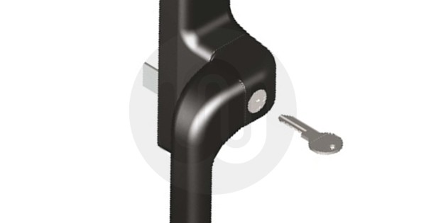Giesse Twin Peg Offset Window Handle - Locking