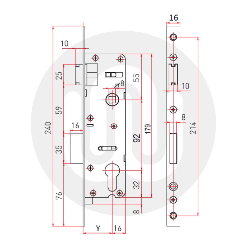 Simplefit Overnight Door Lock