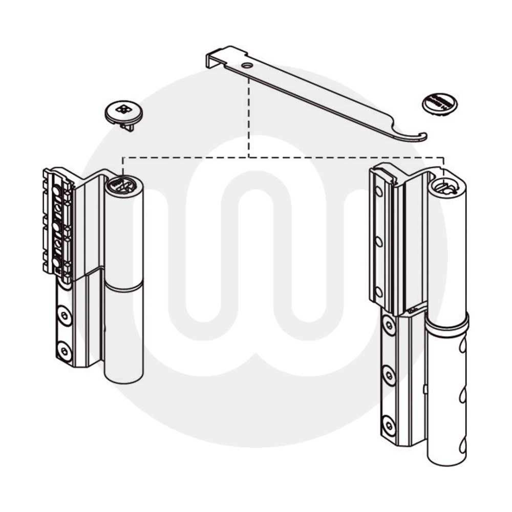 Giesse 03900 Hinge Adjustment Key