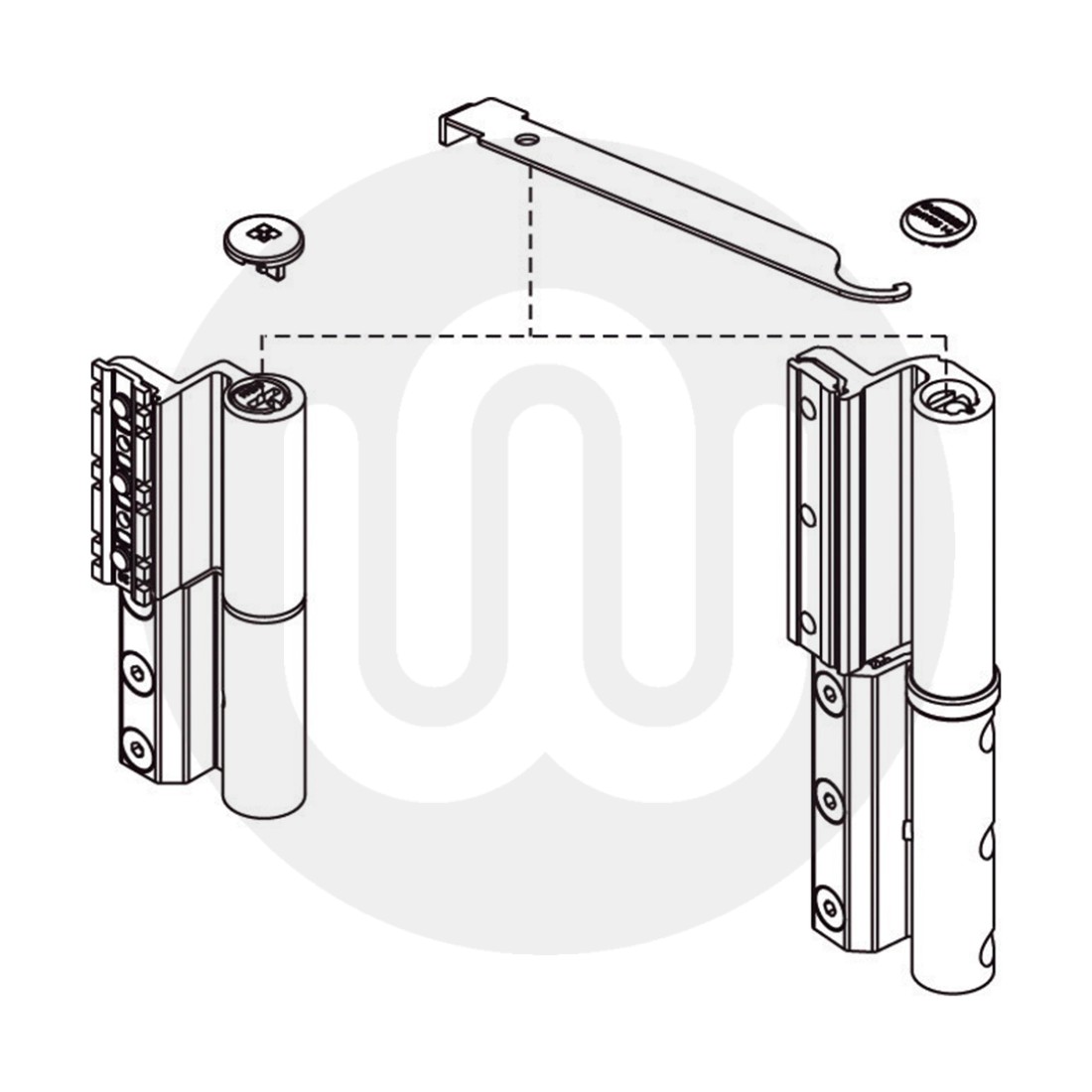 Giesse 03900 Hinge Adjustment Key
