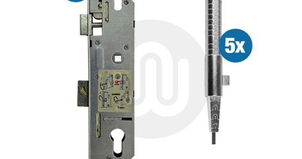 SPECIAL OFFER! 5x Simplefit Overnight Door Locks & 5x Metal Lock ...